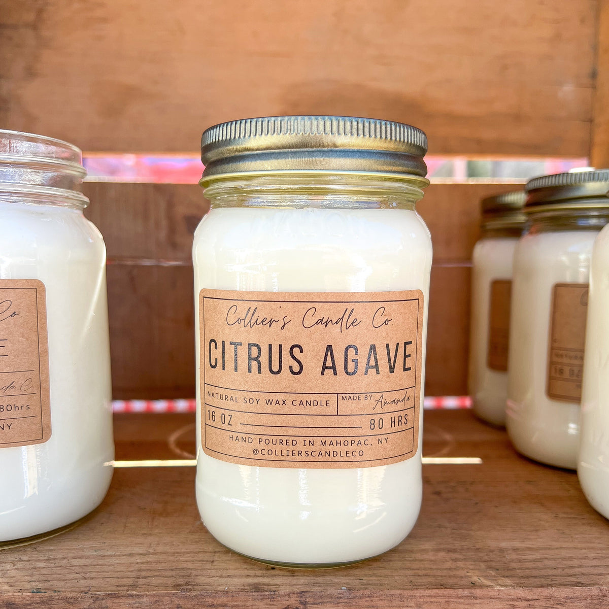 Citrus Agave – Collier's Candle Co.